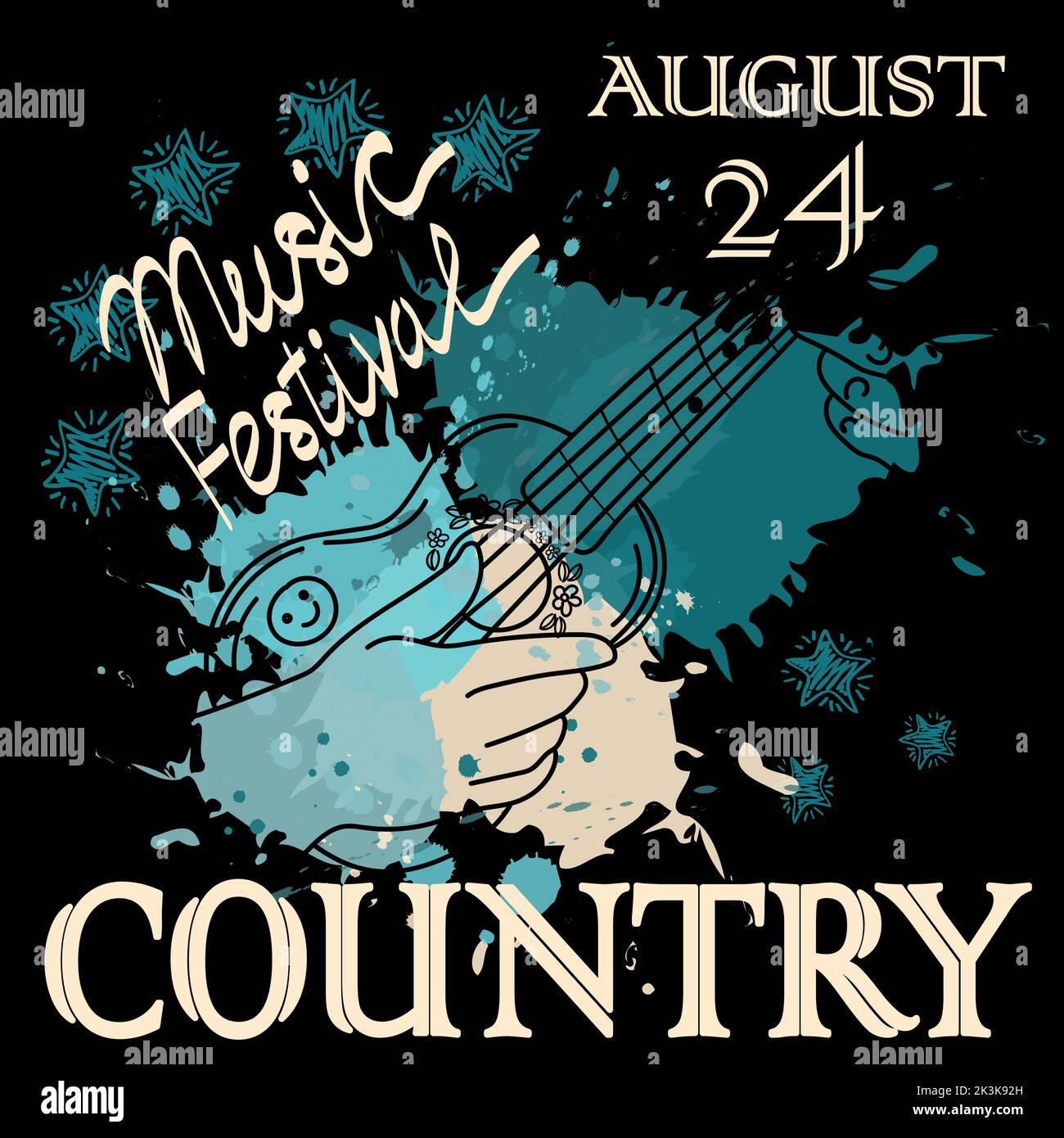 Music Festival Poster Design Inspiration