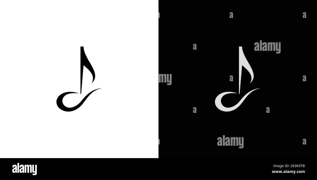 A vector illustration of a music note Stock Vector Image & Art - Alamy