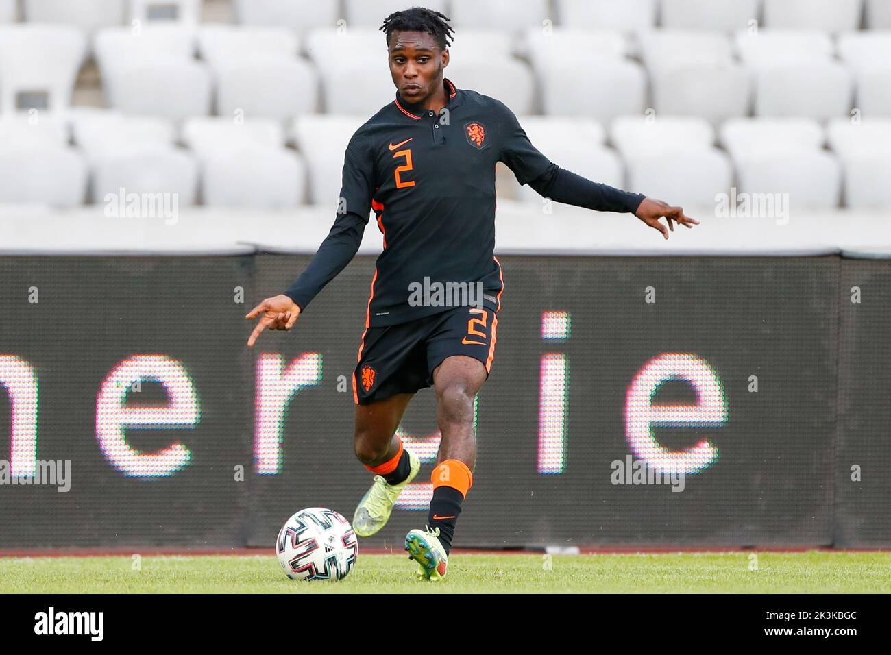 CLUC, ROMANIA - SEPTEMBER 27: Jeremie Frimpong of Netherlands U21 ...