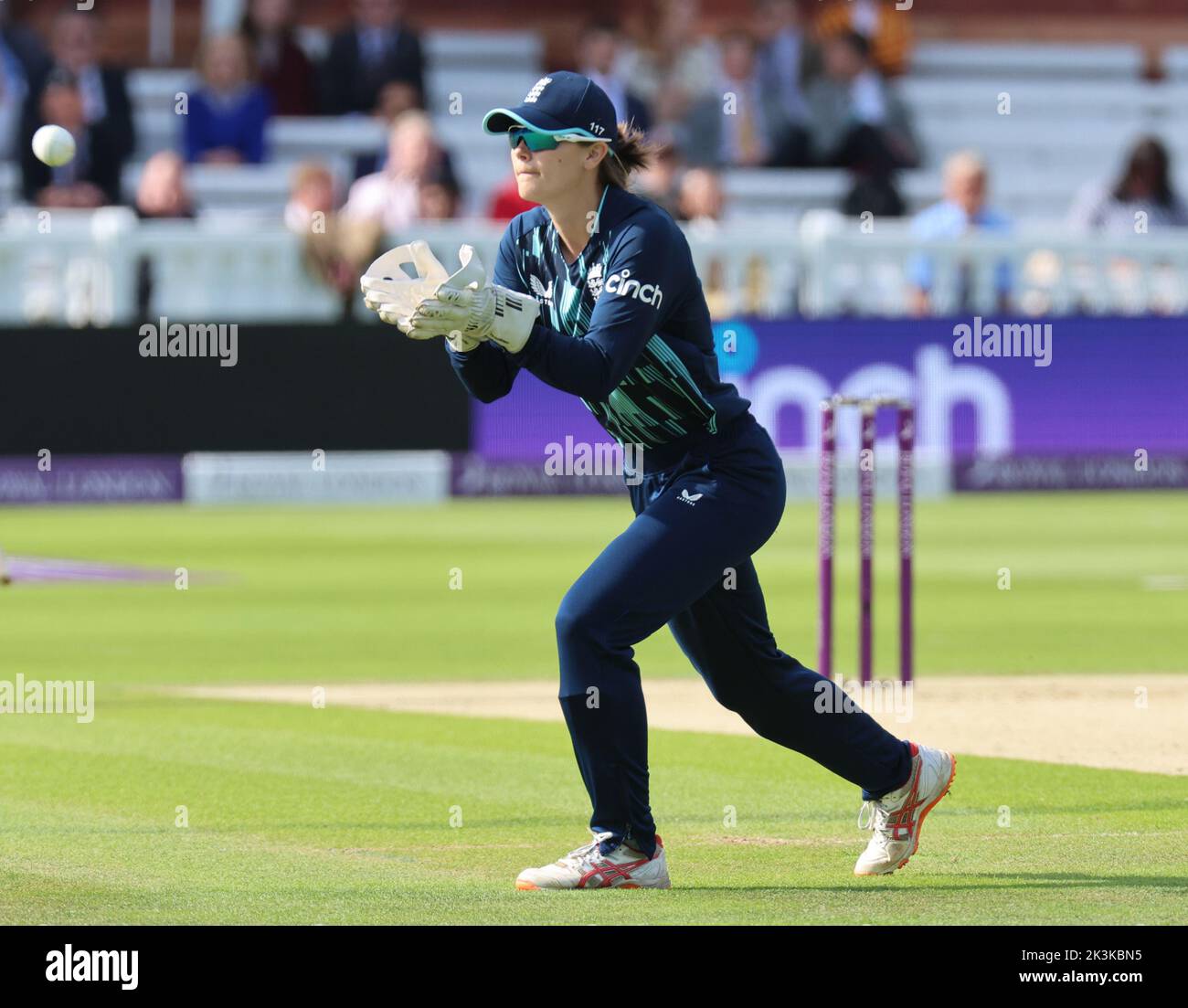 LONDON ENGLAND - SEPTEMBER 24 : England Women's Amy Jones during Women ...