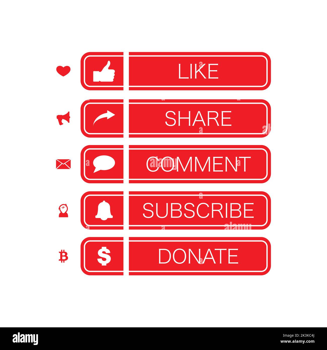 Subscribe buttons hi-res stock photography and images - Alamy