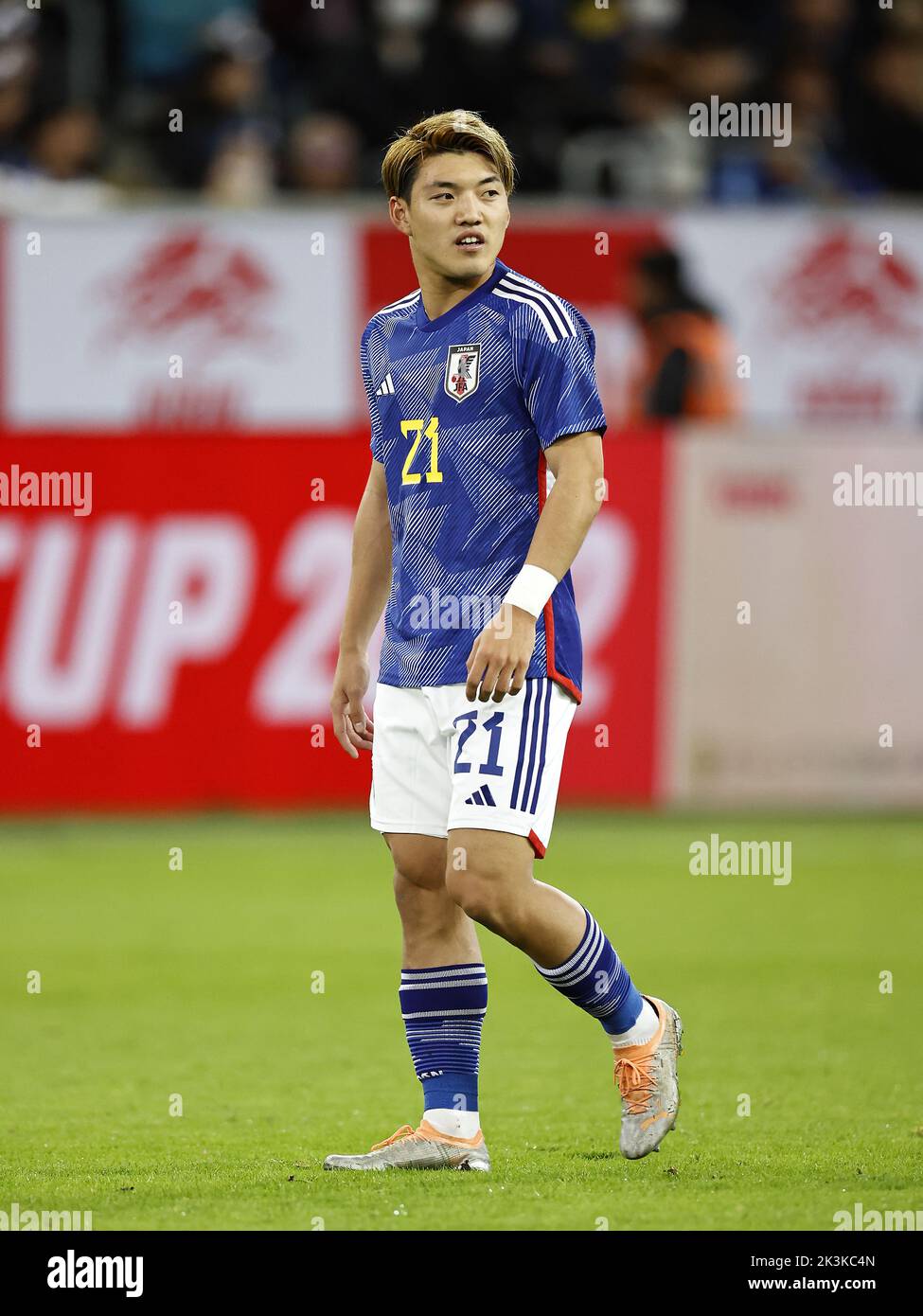 DUSSELDORF - Ritsu Doan of Japan during the international friendly ...