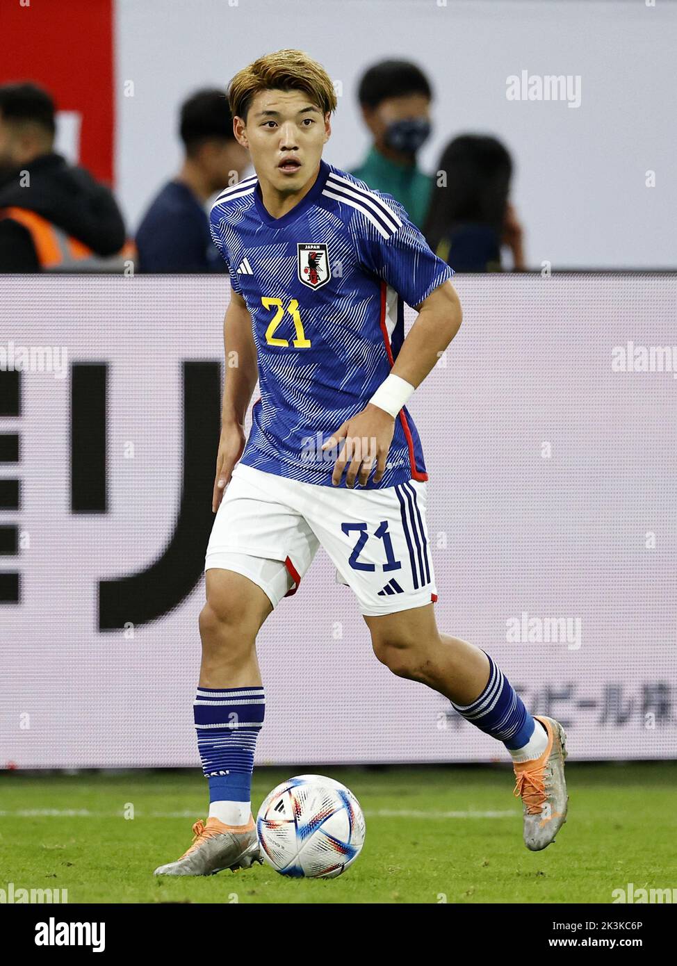 DUSSELDORF - Ritsu Doan of Japan during the international friendly ...