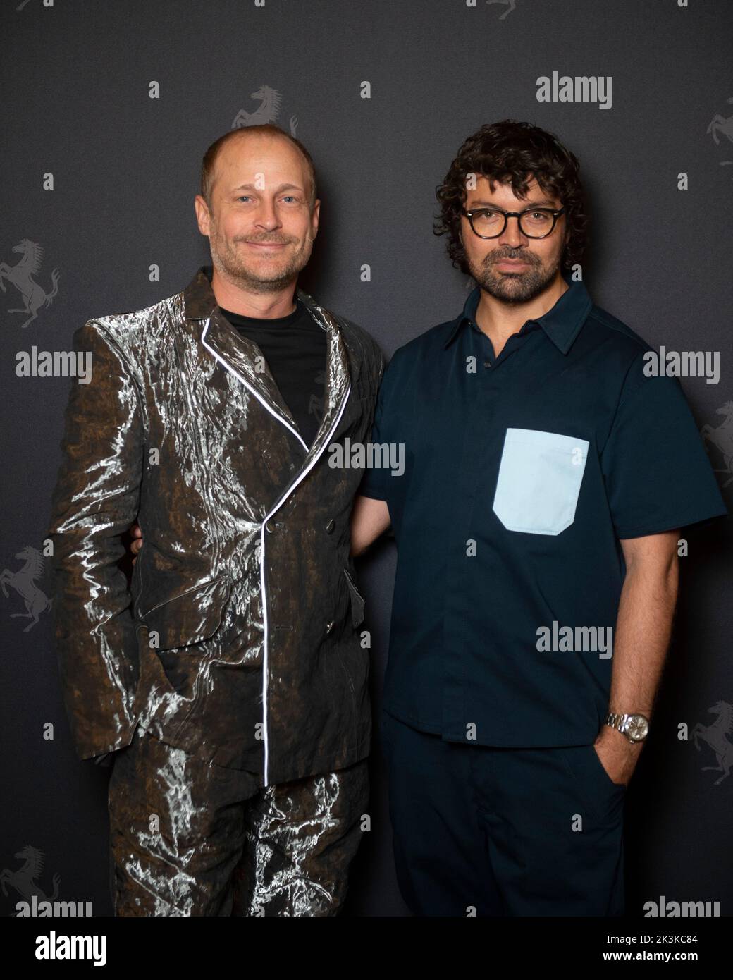 James Upton , Rocco Iannone Milan Fashion Week - Women S/S 2023 Ferrari ...