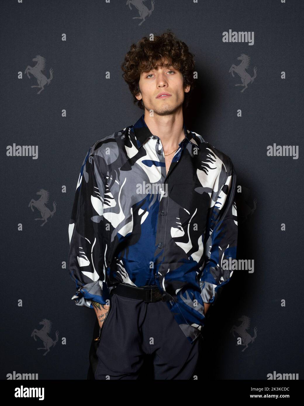 Diego Lazzari Milan Fashion Week - Women S/S 2023 Ferrari Fashion Show ...