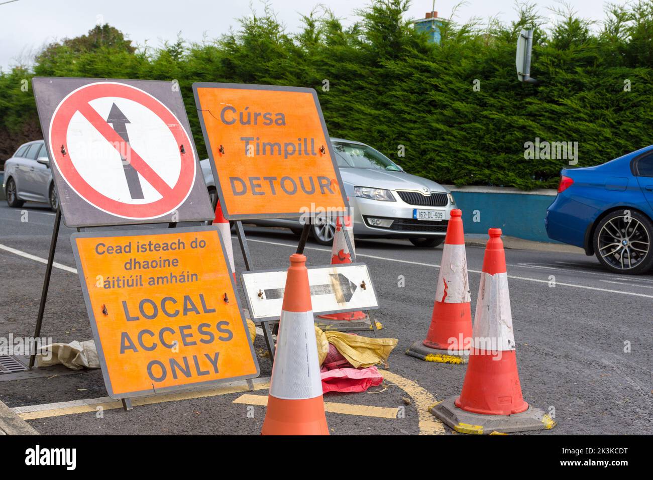 English road map hi-res stock photography and images - Alamy