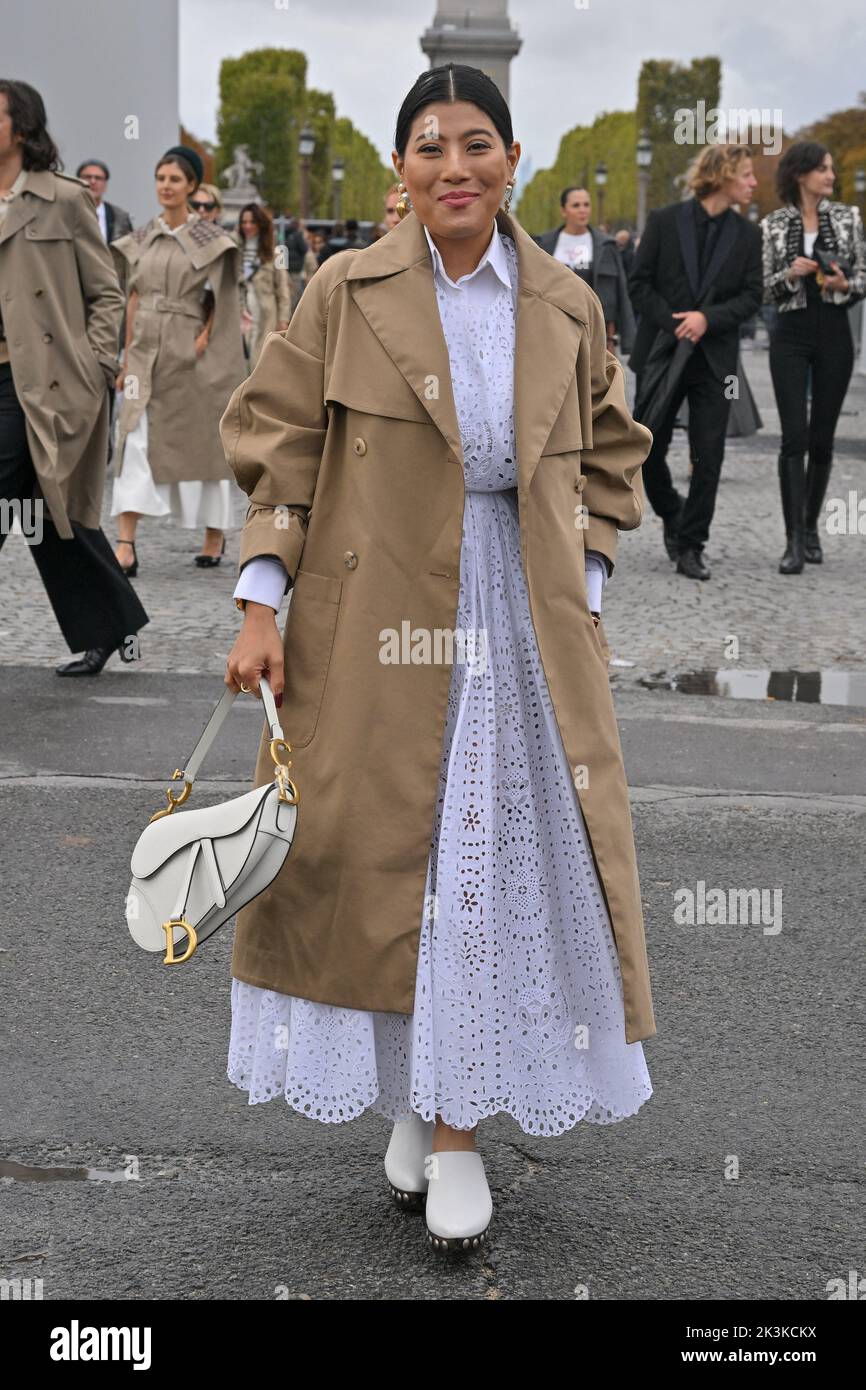 Paris, France on September 27, 2022. Princess of Thailand Sirivannavari ...