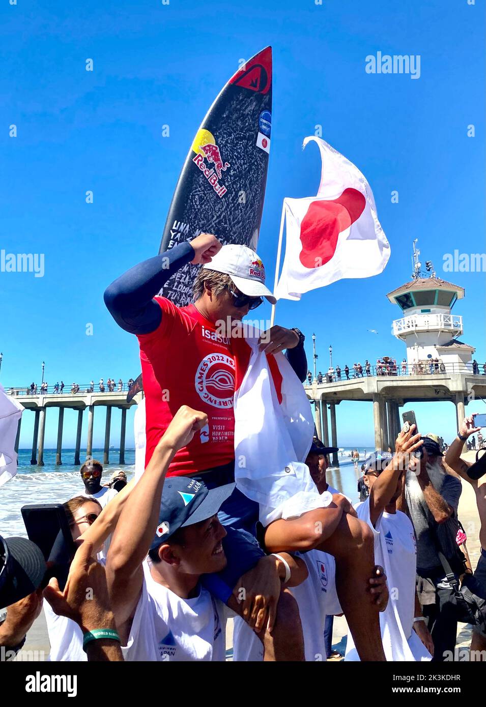 Huntington Beach, California, USA. 24th Sep, 2022. KANOA IGARASHI of ...