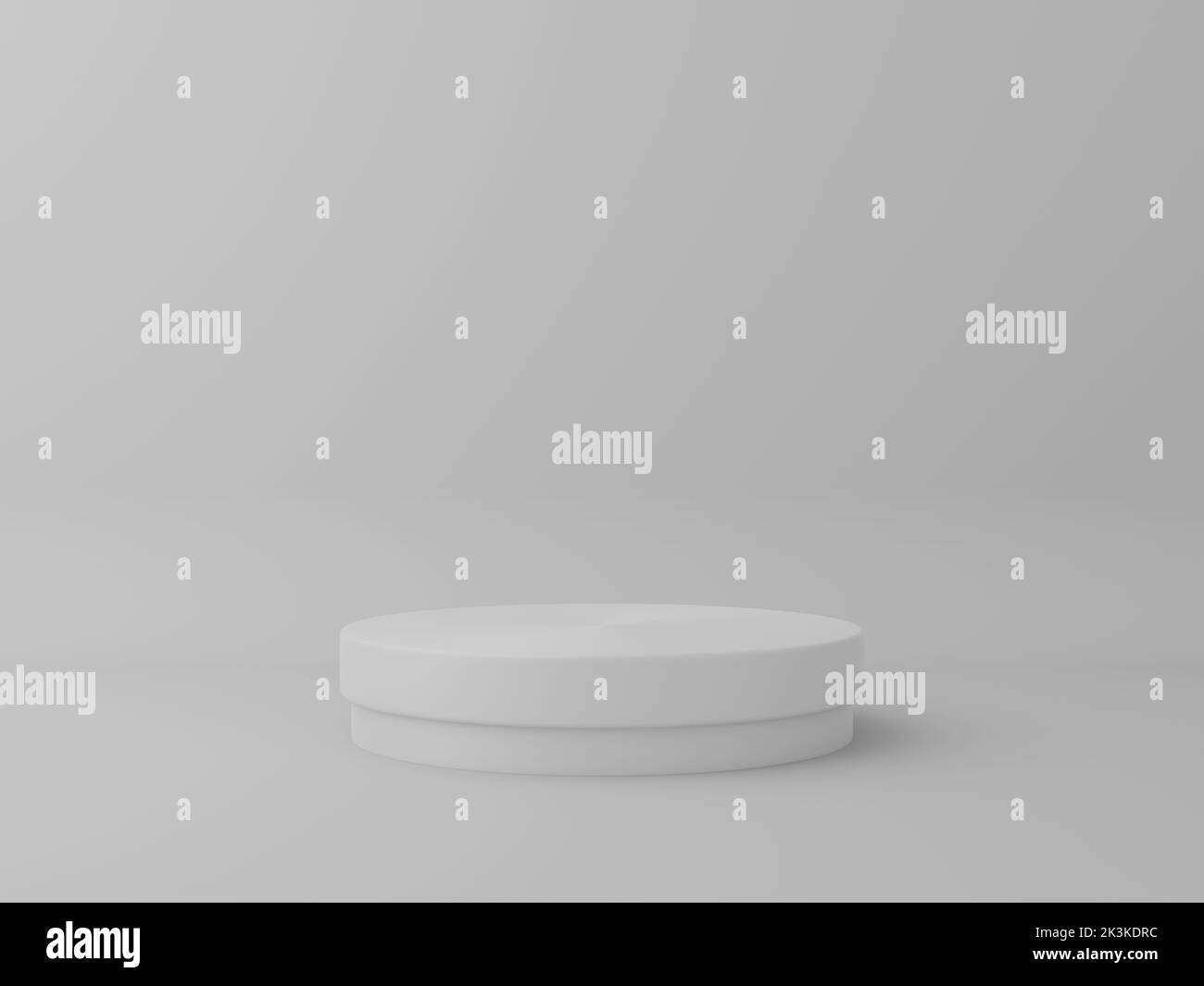 3D Rendering Abstract background with realistic basic geometry cylinder ...