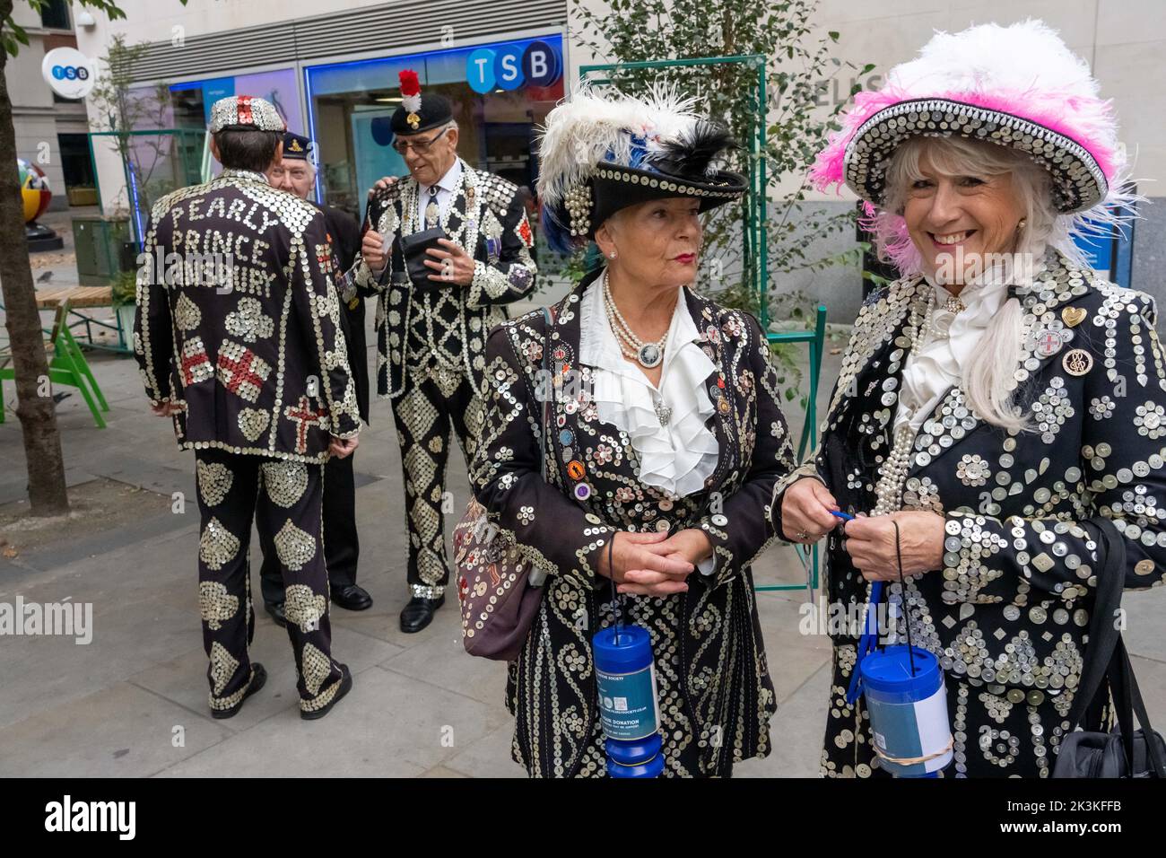 Pearly Kings and Queens Harvest Festival London 2022 Stock Photo - Alamy