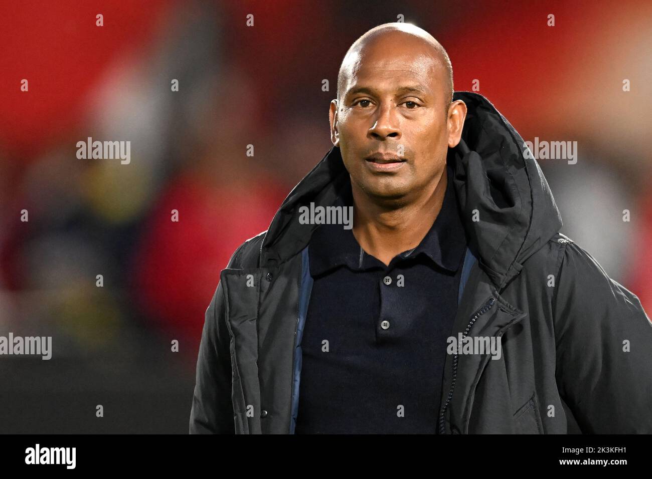 ALMERE - Suriname trainer, coach Aaron Winter during the International ...