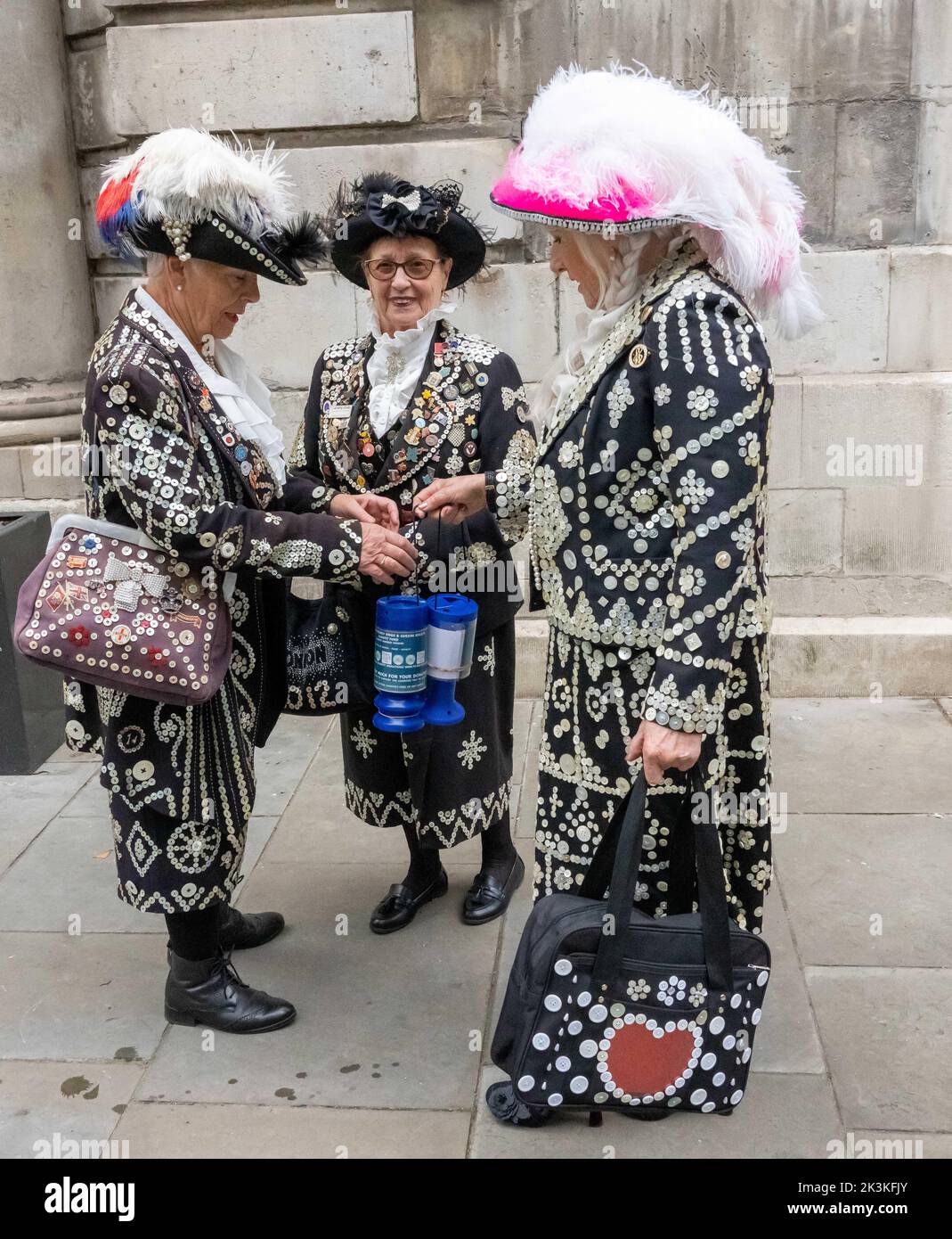 Pearly Kings and Queens Harvest Festival London 2022 Stock Photo - Alamy