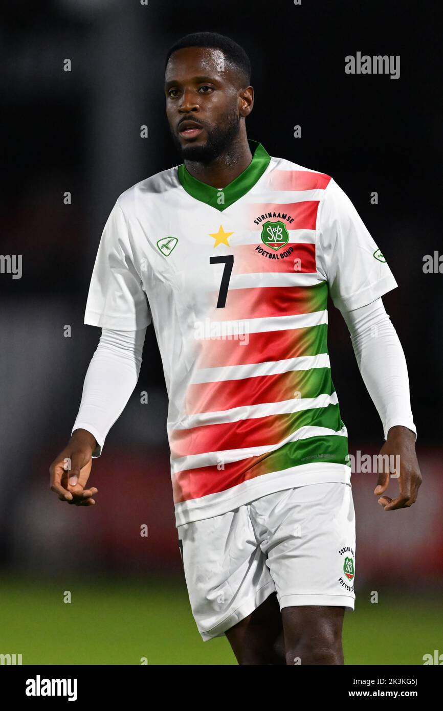 ALMERE - Florian Jozefzoon of Suriname during the International ...