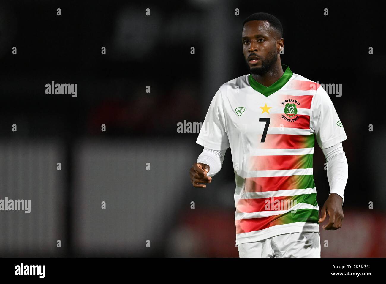 ALMERE - Florian Jozefzoon of Suriname during the International ...