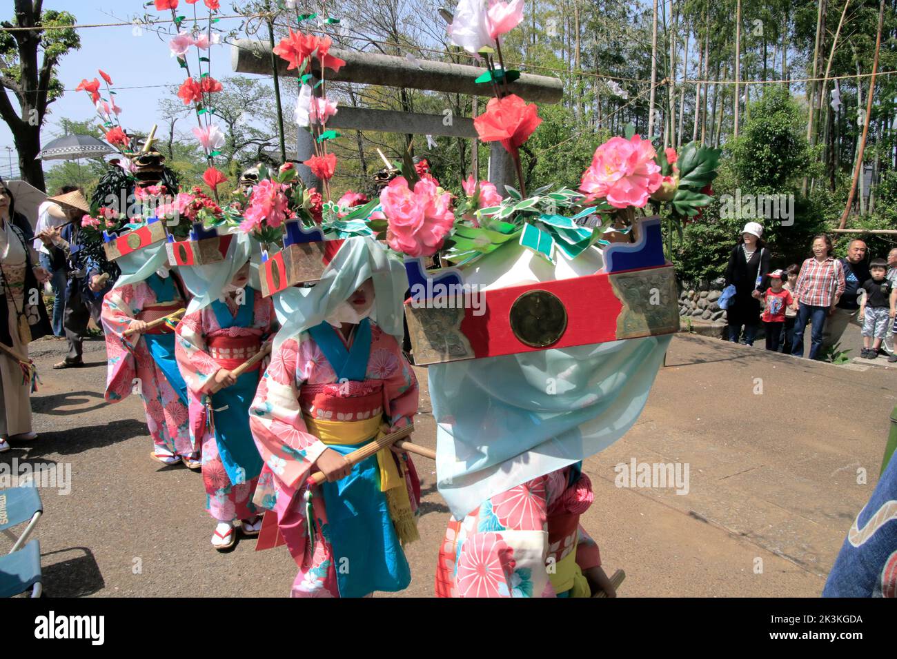 Yokonakaba Shishimai Dance Festival Musashi-Murayama Tokyo Japan Stock Photo - Alamy