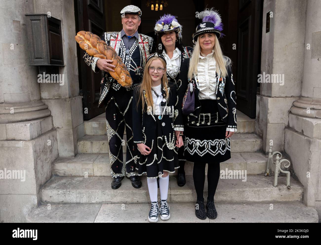 Pearly Kings and Queens Harvest Festival London 2022 Stock Photo - Alamy