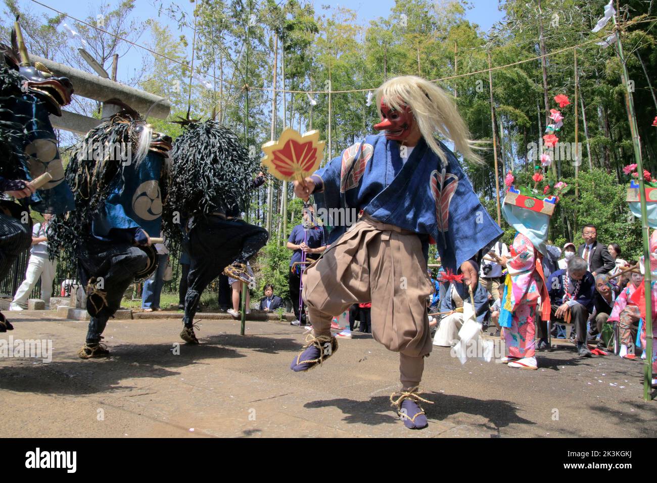 Yokonakaba Shishimai Dance Festival Musashi-Murayama Tokyo Japan Stock Photo - Alamy