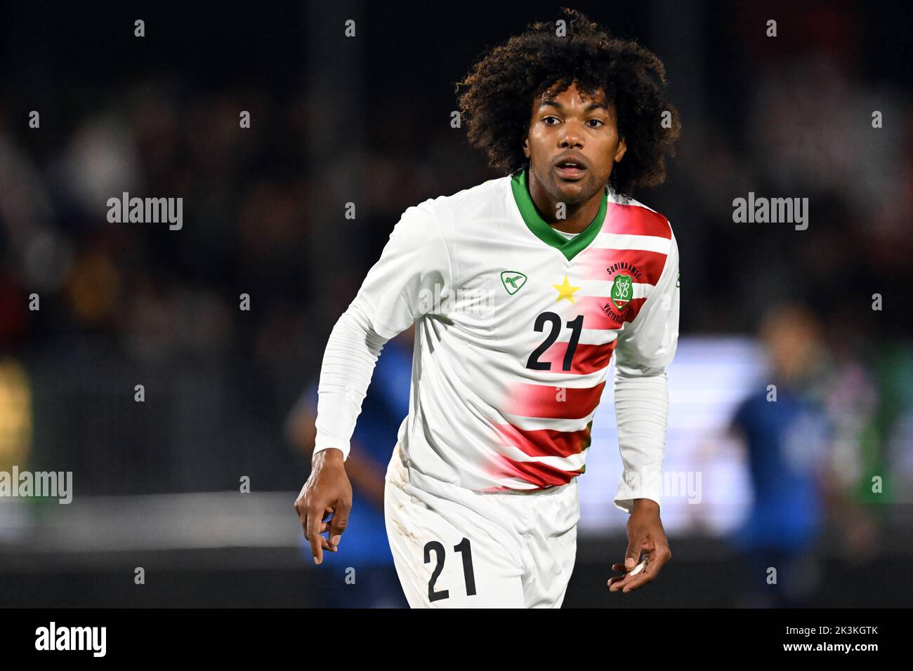 ALMERE - Diego Biseswar of Suriname during the International Friendly ...
