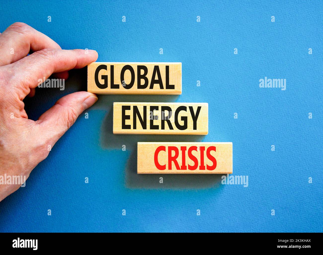 Global energy crisis symbol. Concept words Global energy crisis on ...