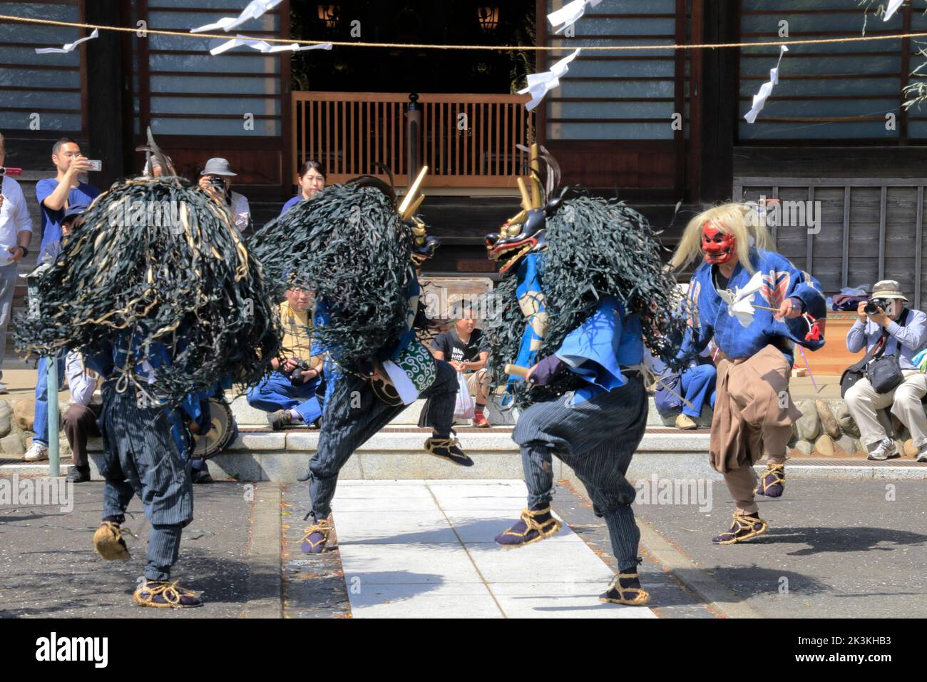 Yokonakaba Shishimai Dance Festival Musashi-Murayama Tokyo Japan Stock ...