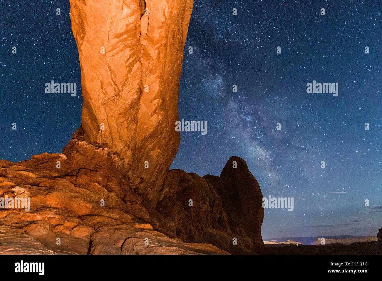 Looking up at the massive overhead span of the North Window and the ...