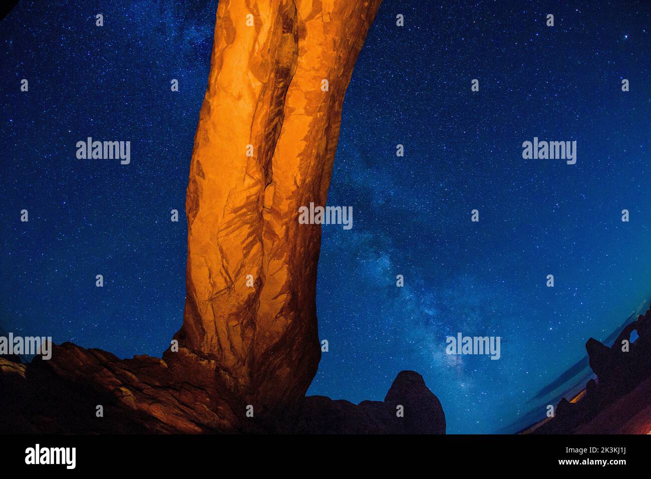 Looking up at the massive overhead span of the North Window and the ...