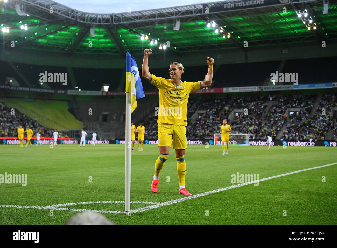 MOENCHENGLADBACH, GERMANY - MAY 11, 2022: Mykhaylo Mudryk during the ...