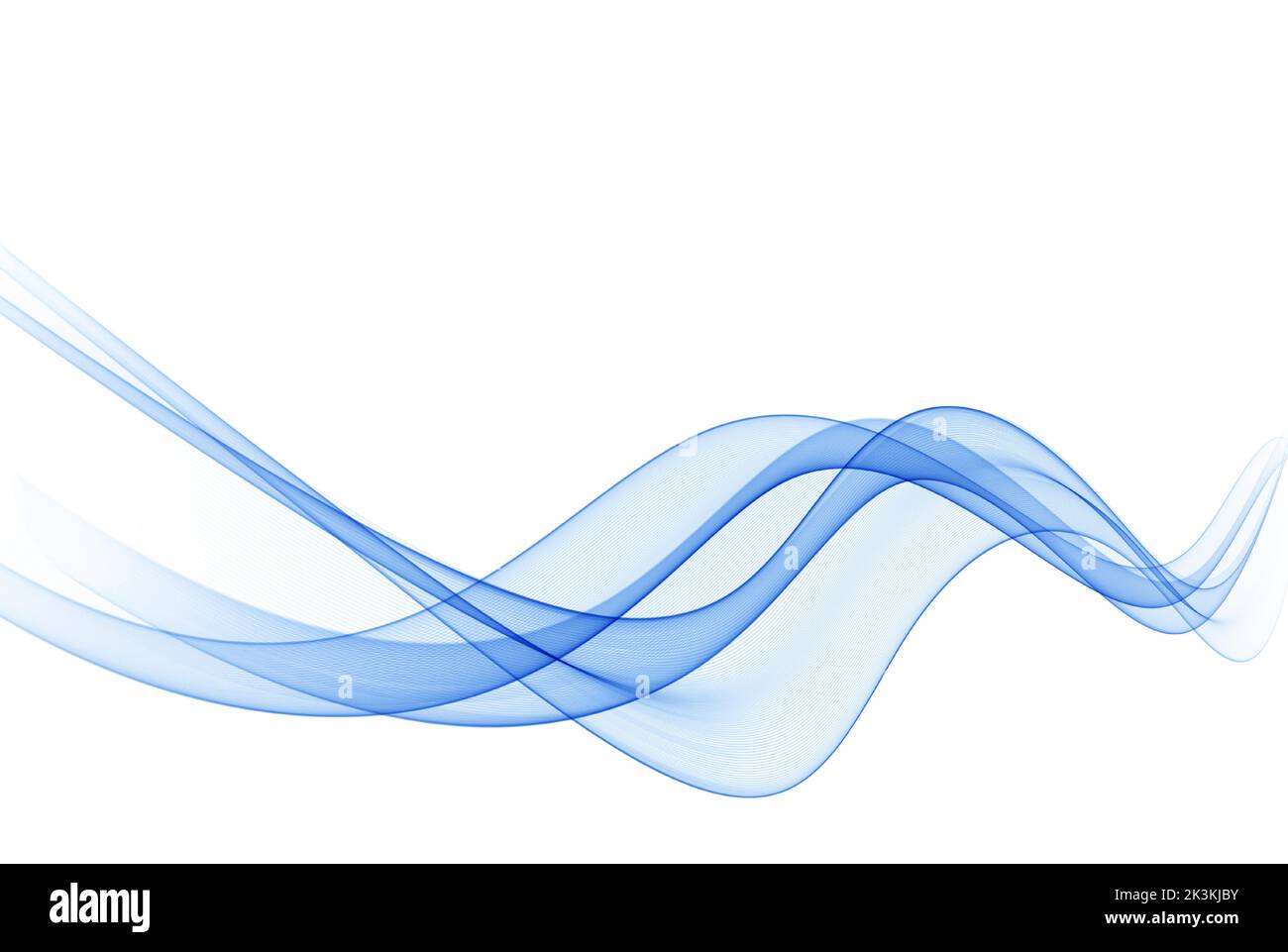 Abstract blue wavy transparent wave vector background Stock Vector ...
