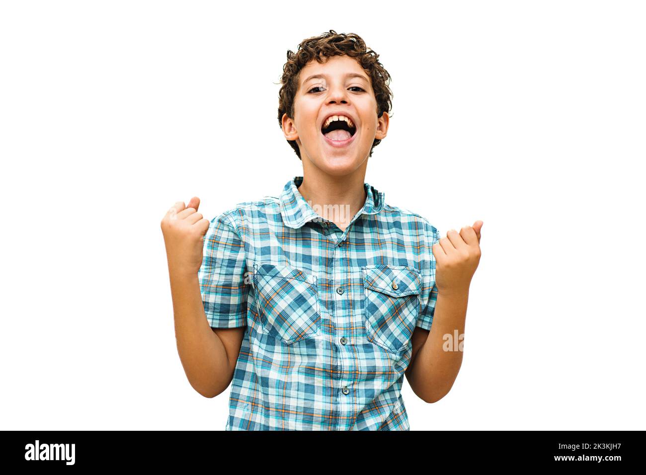Boy portrait isolated 11 years hi-res stock photography and images - Alamy