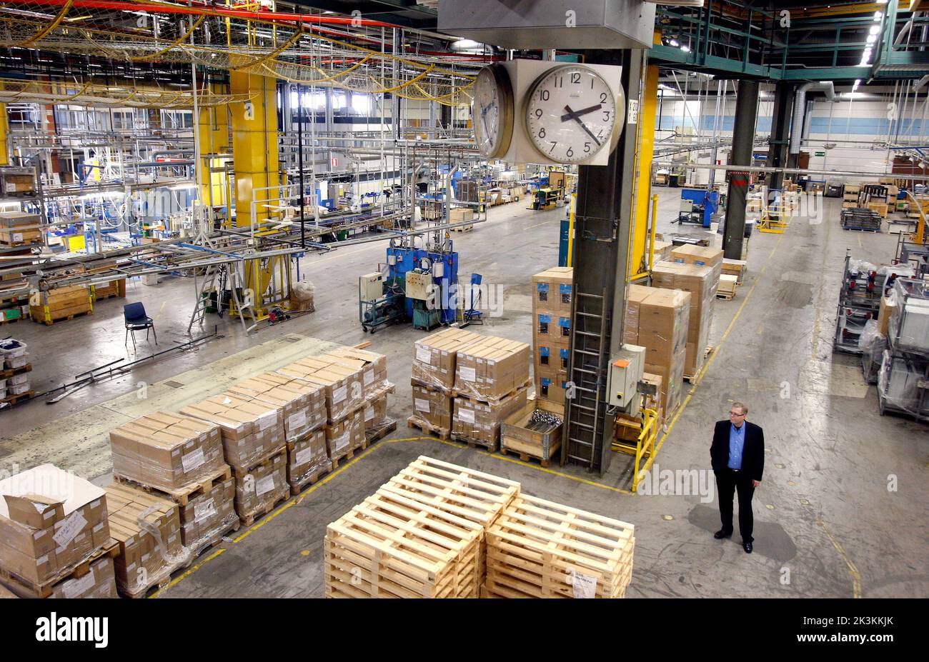 Dometic's factory in Motala, Sweden, is shut down and closed. Site ...