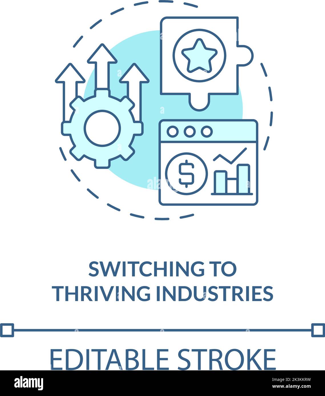 Thriving icon Cut Out Stock Images & Pictures - Alamy