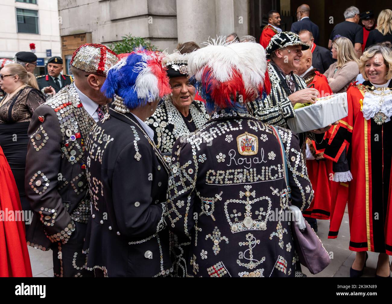 Pearly Kings and Queens Harvest Festival London 2022 Stock Photo - Alamy