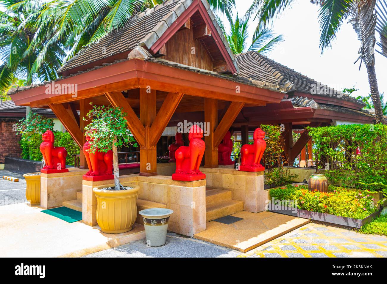 Landscape and cityscape panorama with street road cars building houses forest jungle nature and ...