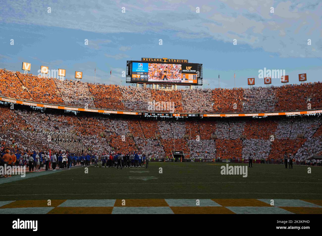September 24, 2022: Neyland Stadium during the NCAA football game ...