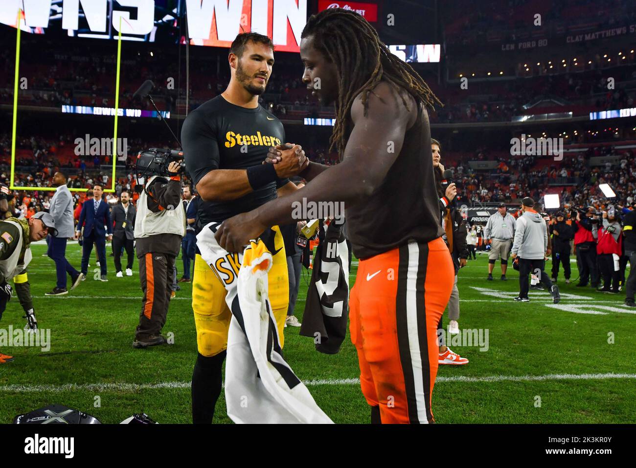 Cleveland, Ohio, USA. 22nd Sep, 2022. September 22nd, 2022 Pittsburgh ...