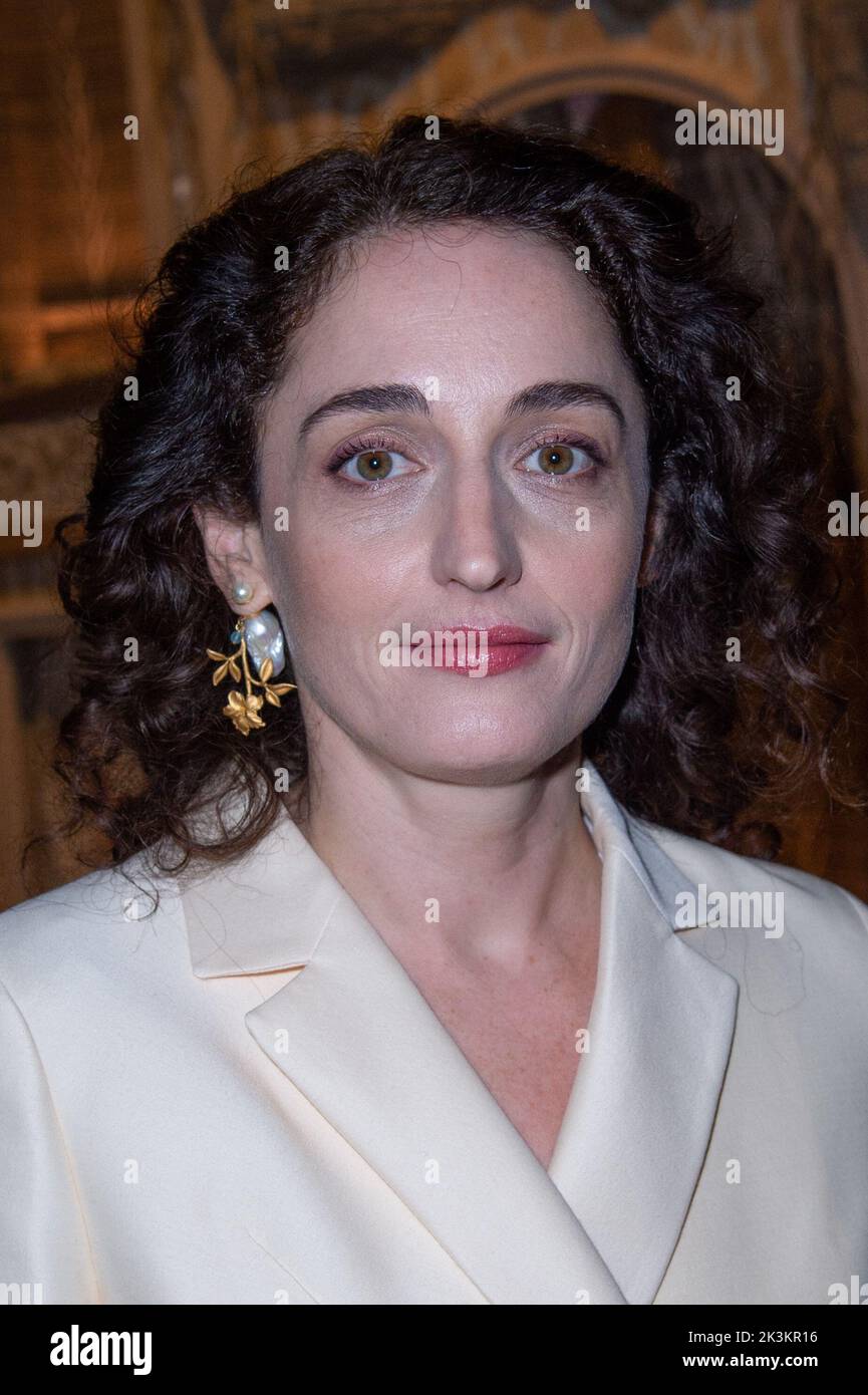 Paris, France on September 27, 2022. Eva Jospin attending the Christian ...