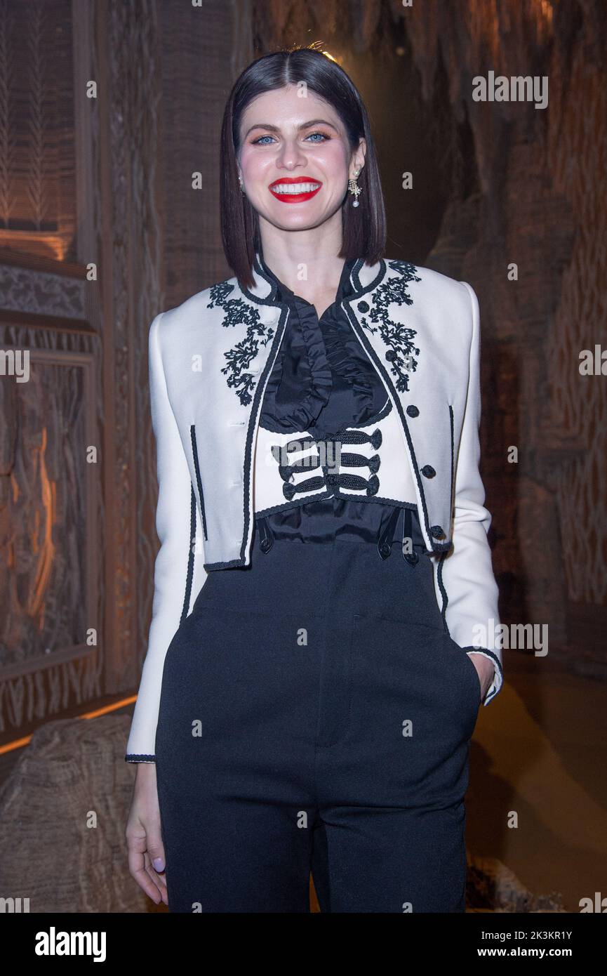 Paris, France on September 27, 2022. Alexandra Daddario attending the ...