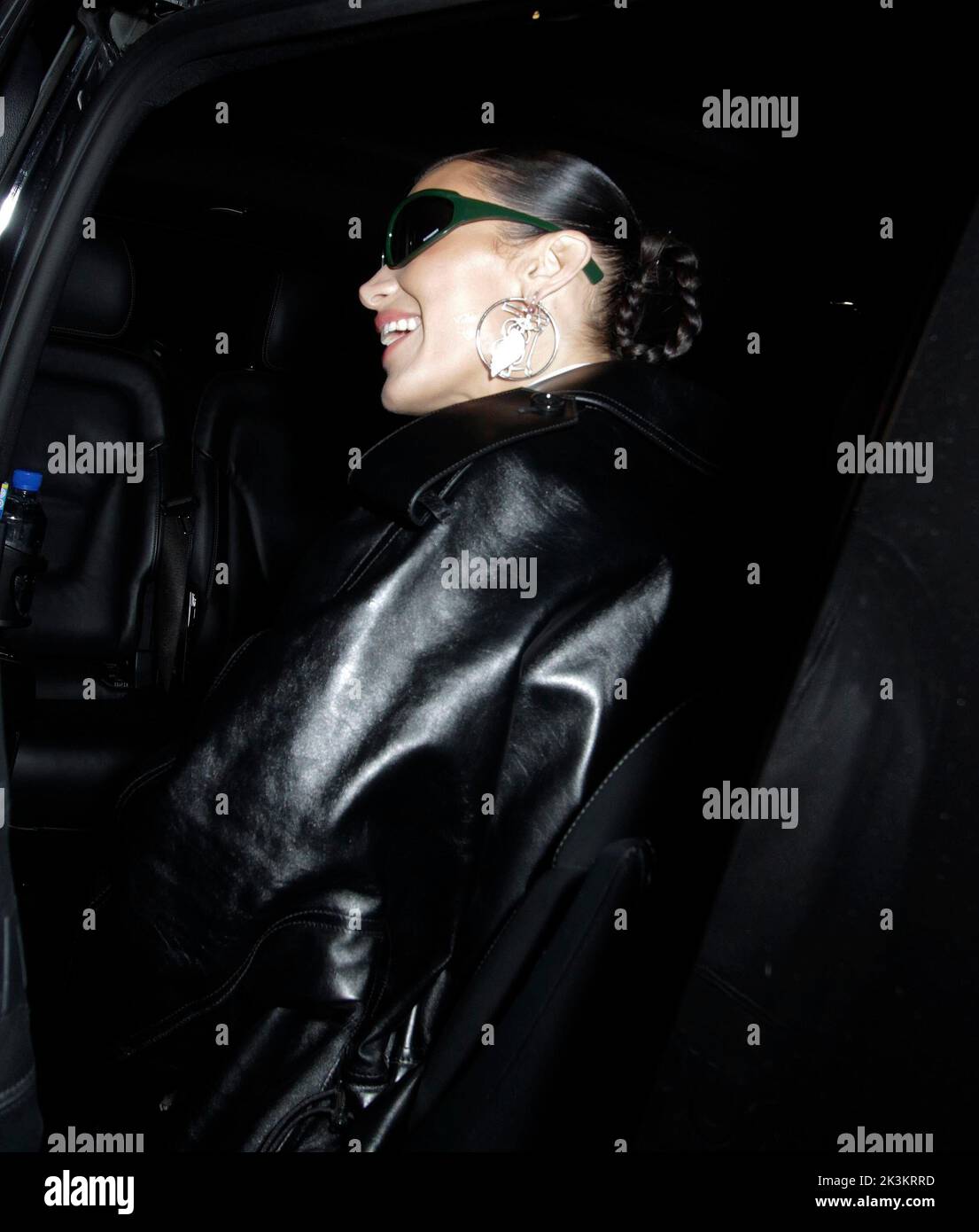 Jefferson hack Emma weymouth bella Hadid Burberry club 22 26/9/2022 ...