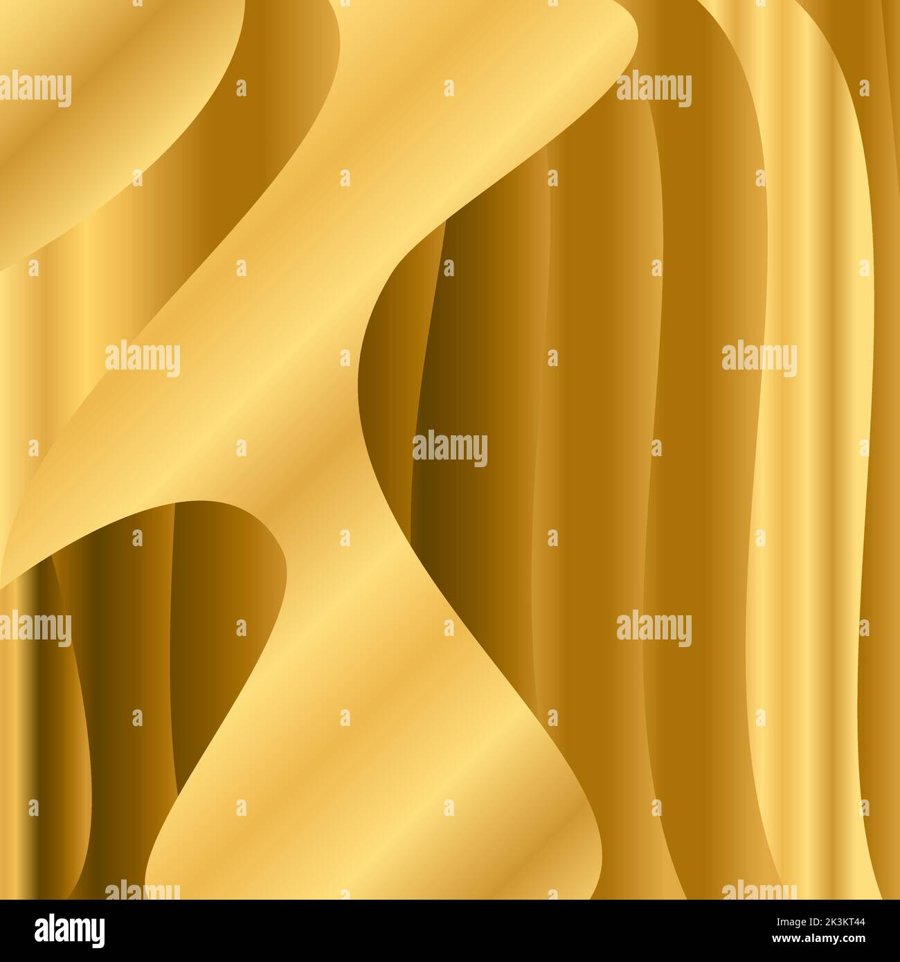 Wave gold gradient abstract background. Modern trendy holiday concept ...