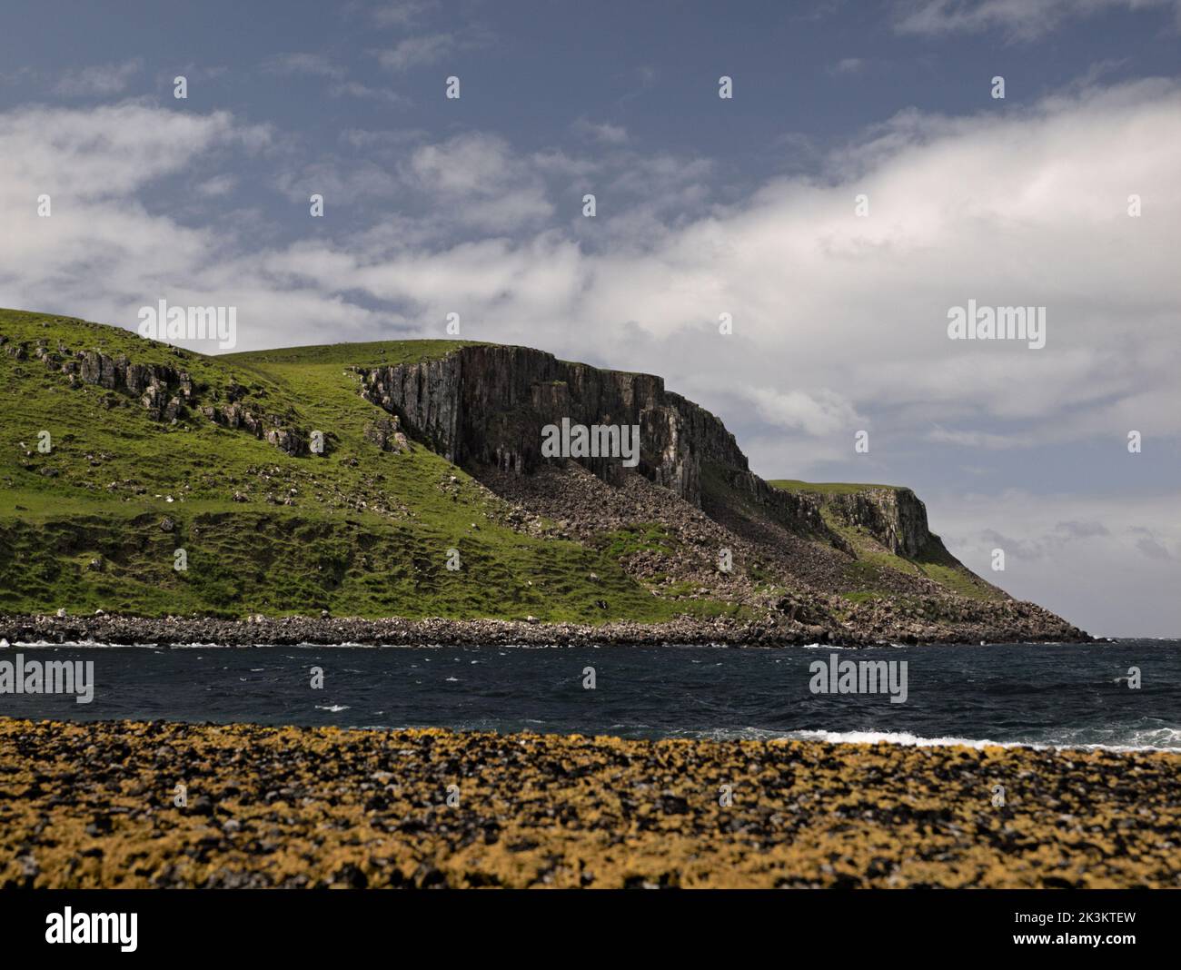 Rubh a Chairn Leith from the jetty at Sgeir Lang in Camas Mor bay near ...