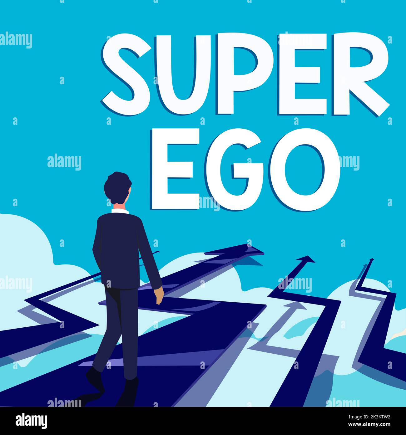 Conceptual display Super Ego. Concept meaning The I or self of any ...