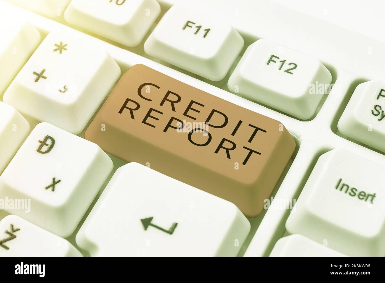 Writing displaying text Credit Report. Word Written on Borrowing Rap ...