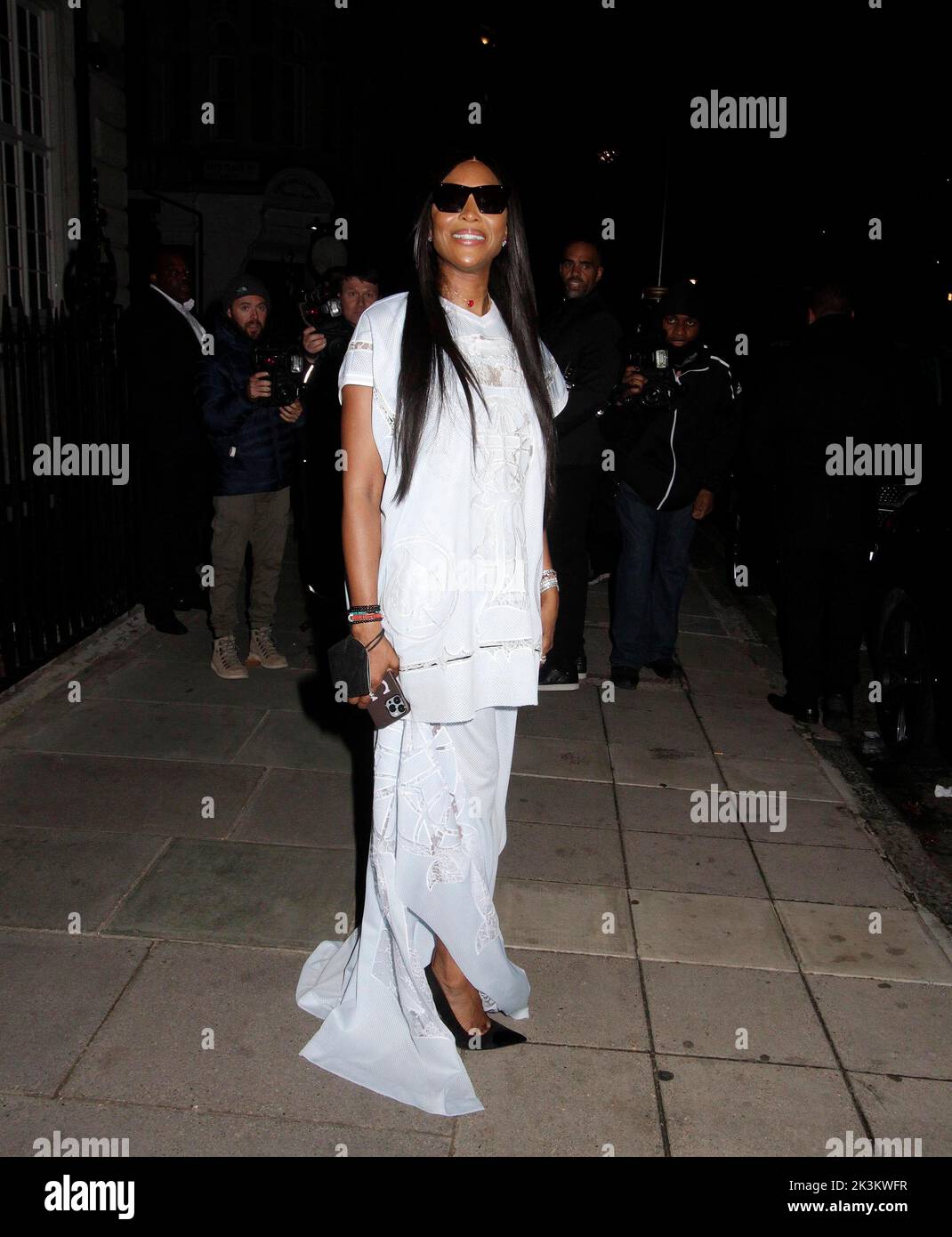winnie harlow stromzy Natasha poonawalla Naomi campbell Kanye west at ...