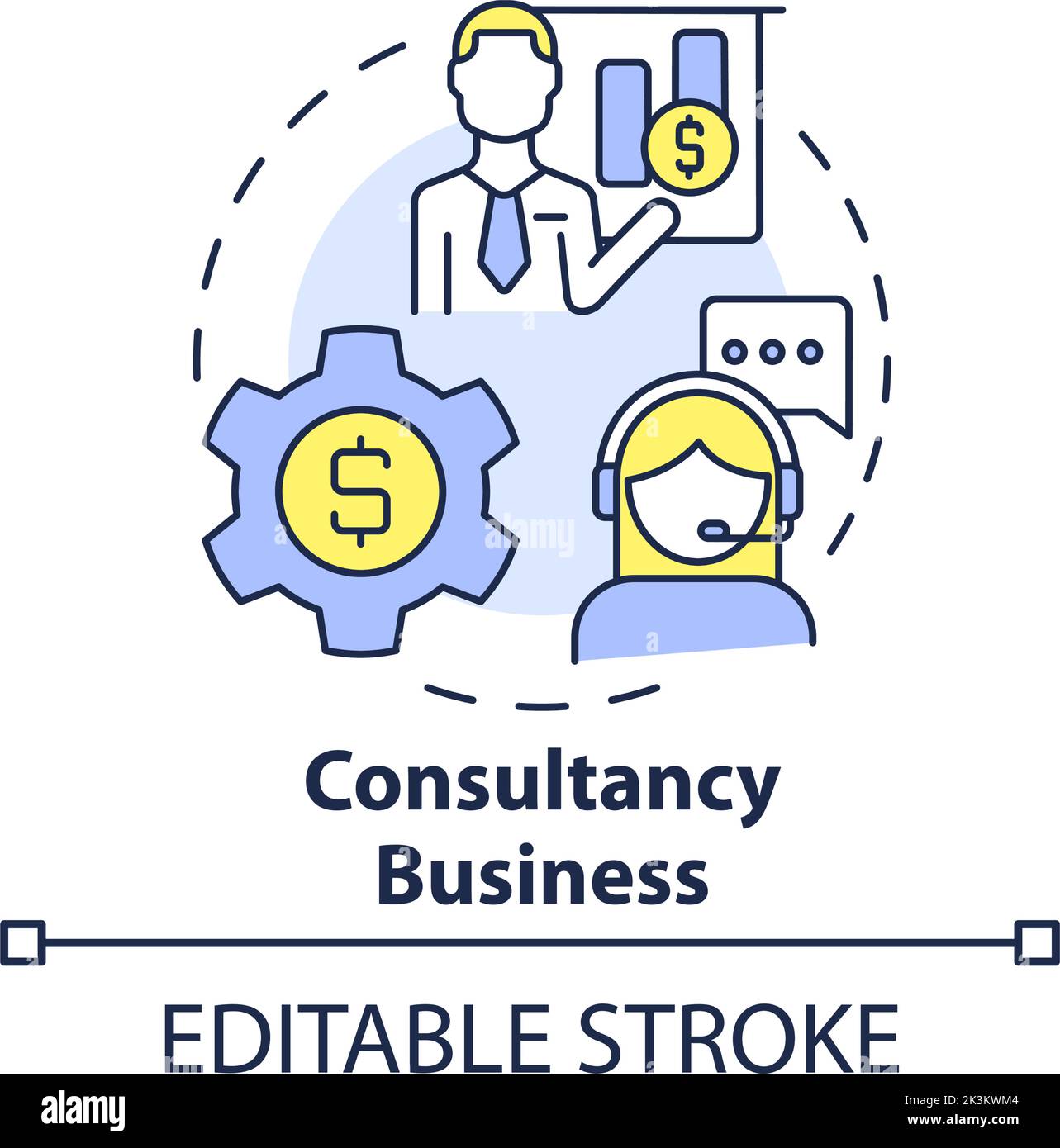 Support the sustainable business growth Stock Vector Images - Alamy