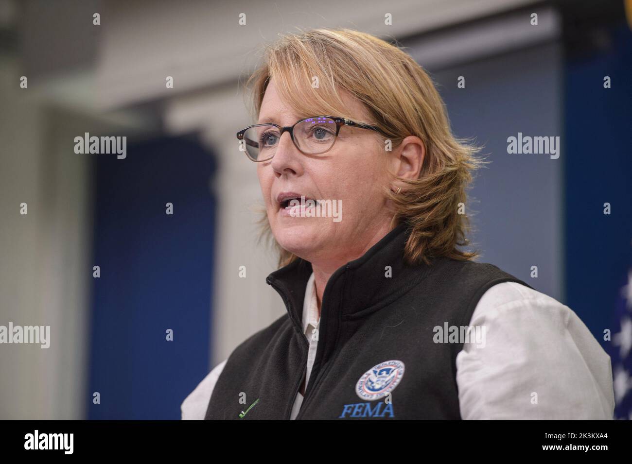 Washington, United States. 27th Sep, 2022. FEMA Administrator Deanna ...