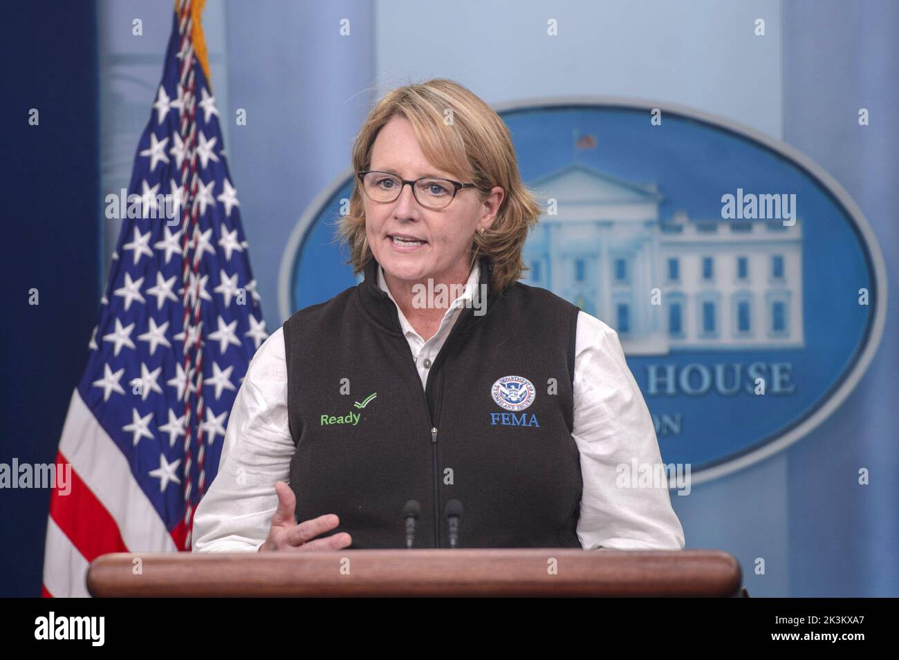Washington, United States. 27th Sep, 2022. FEMA Administrator Deanna ...