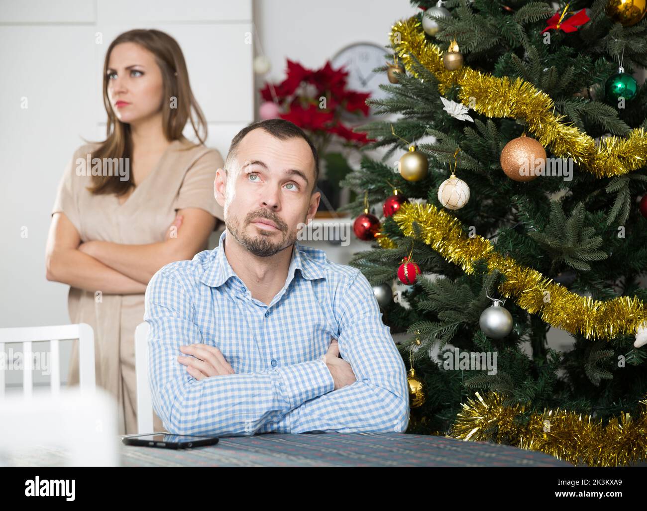 Conflict quarrel couple pair hi-res stock photography and images - Alamy