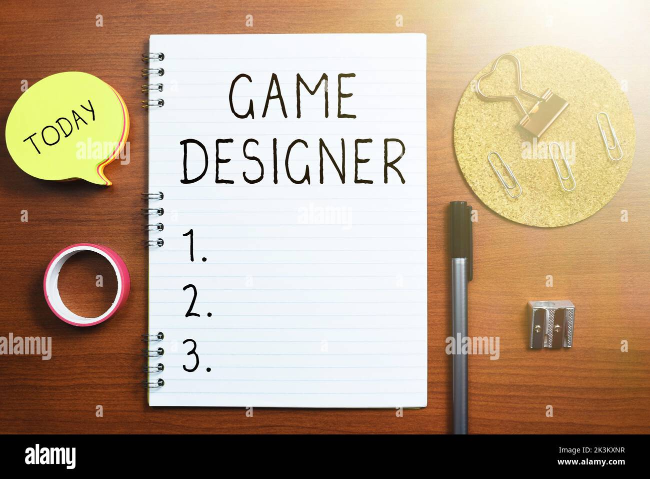 Writing displaying text Game Designer. Concept meaning Campaigner Pixel ...