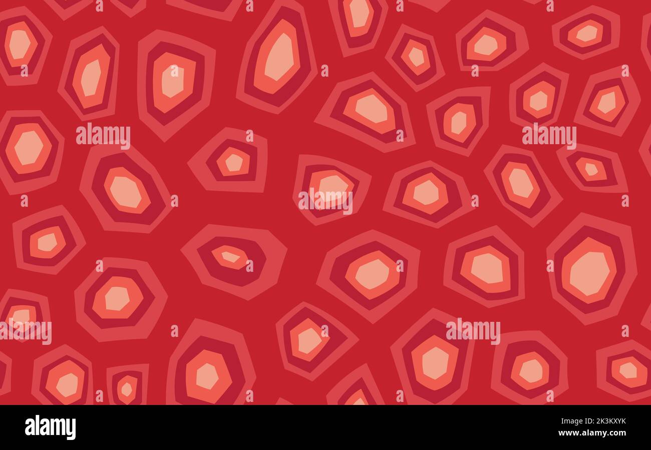 Abstract modern turtle shell seamless pattern. Animals trendy ...