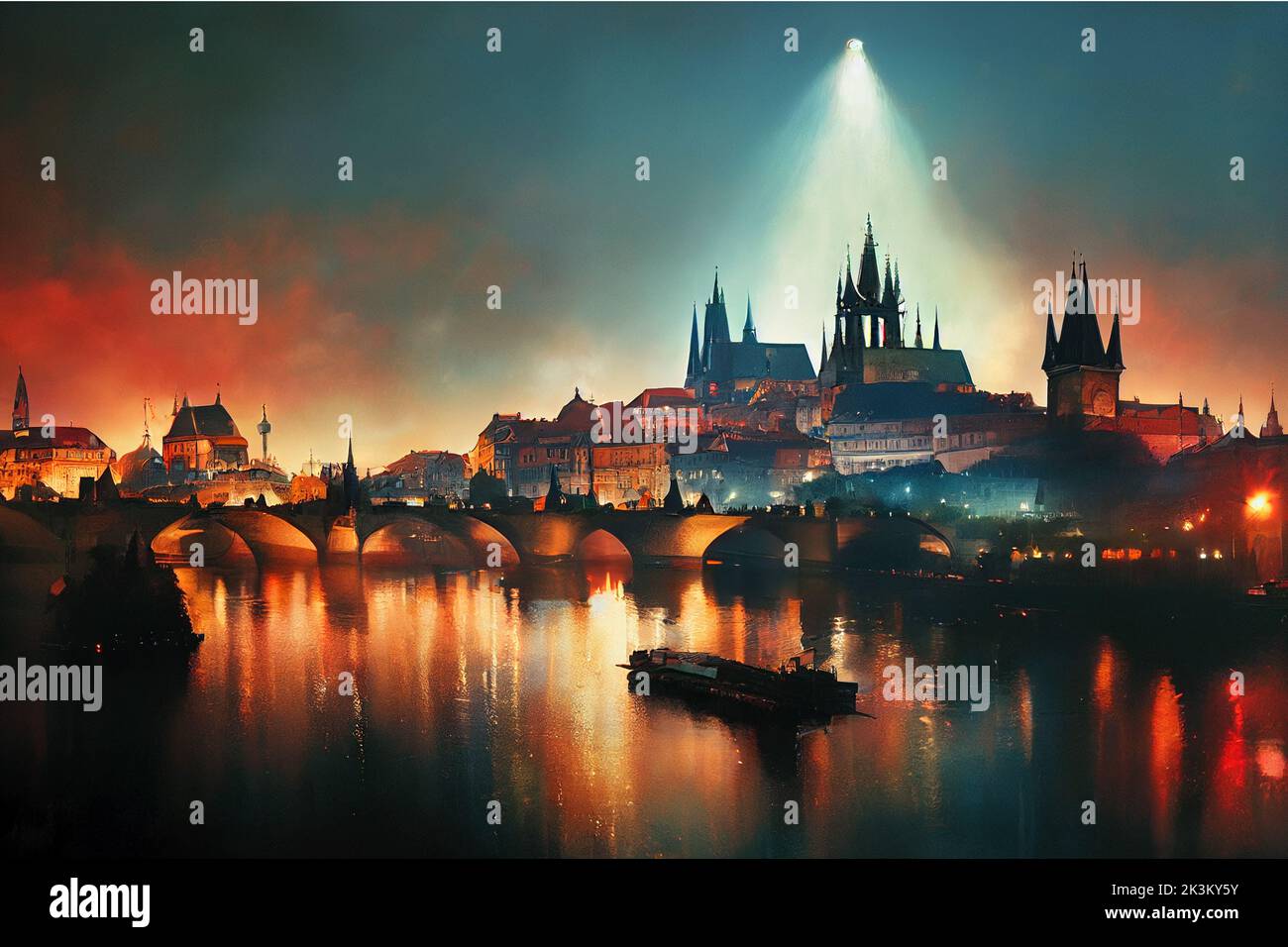 Night Paintings Realistic
